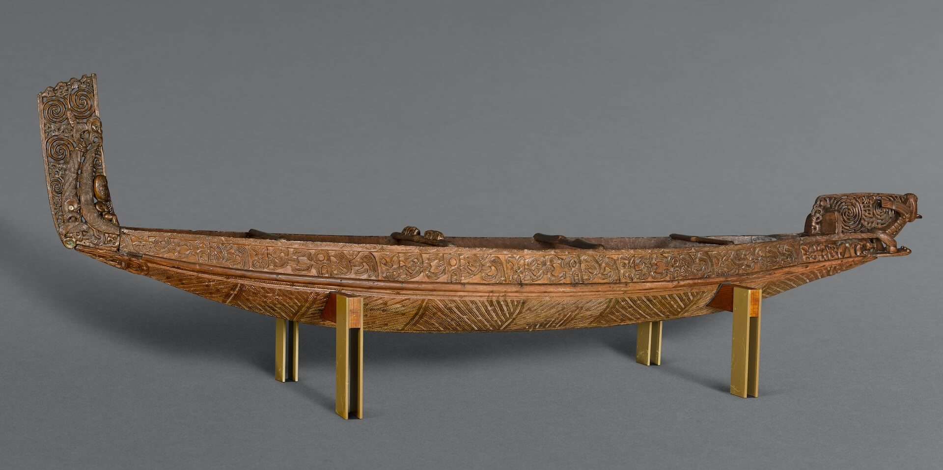 Pirogue Maorie - Musée de Boulogne-sur-Mer